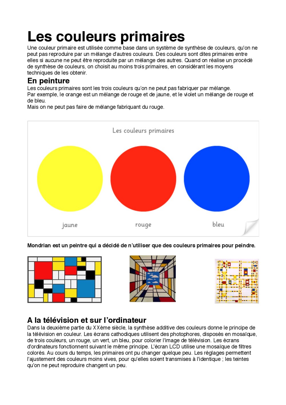 Mirò, couleurs primaires | BDRP